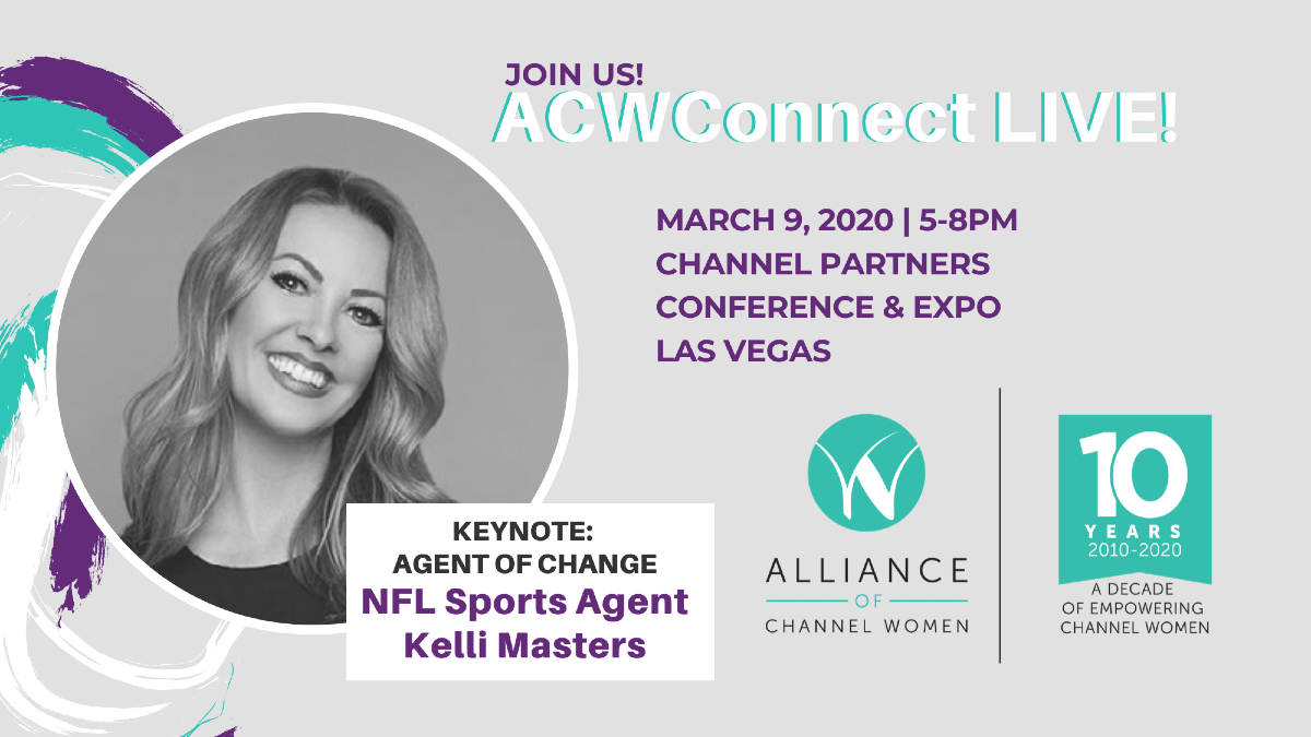 NFL Sports Agent Kelli Masters to Keynote 10th ACWConnect Live! Las ...